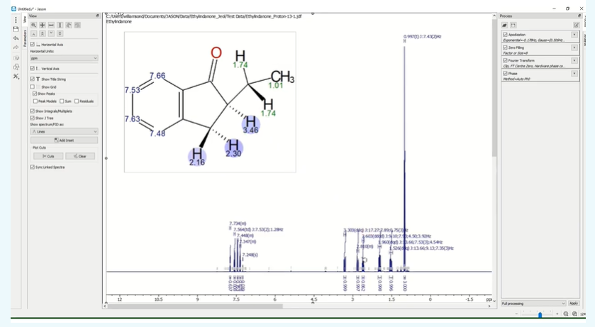 JASON NMR分析软件-雄迈电子科技｜TechMax Technical Group